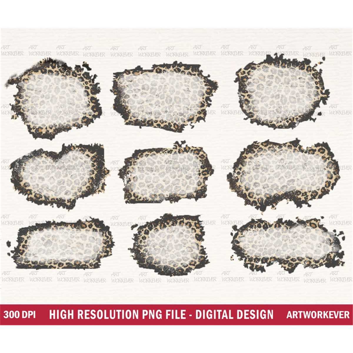 Leopard Background Bleach Effect Png, Distressed Western Bac | Inspire ...