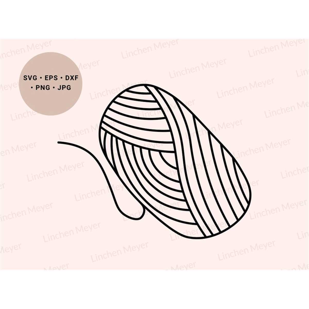 Yarn Ball Svg, Crochet Svg, Crochet Clipart, Knitting Wool S - Inspire ...