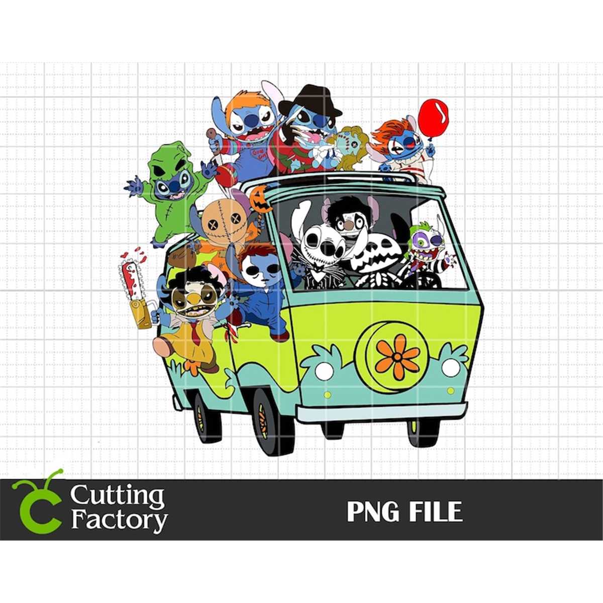 Horror Friends PNG, Halloween Png, Spooky Season Png, Horror | Inspire ...