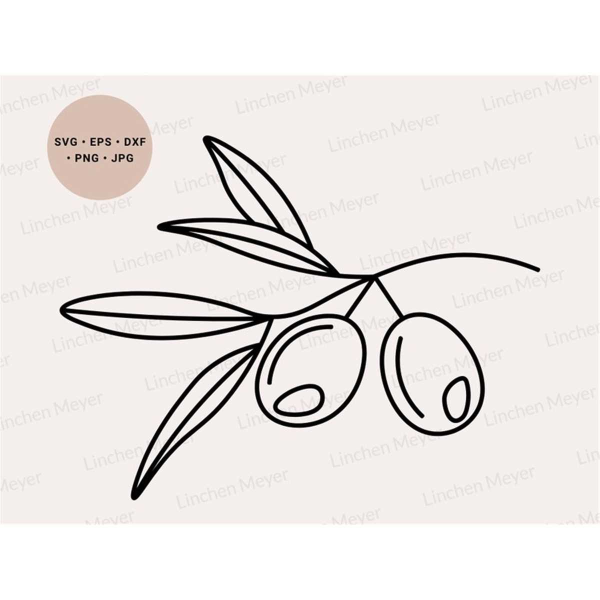Olive Branch Svg, Olive Svg, Olives Svg, Olive Oil Svg, Gree - Inspire ...