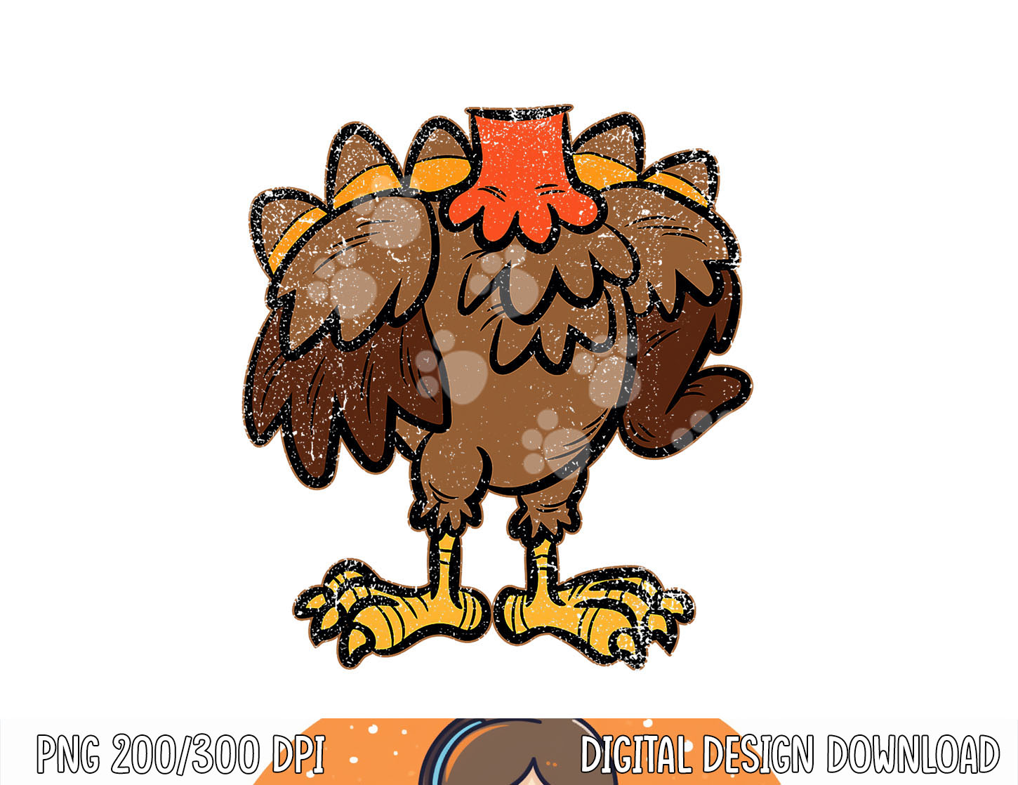 Turkey Body Costume Thanksgiving Day Funny Fall Autumn png, | Inspire ...