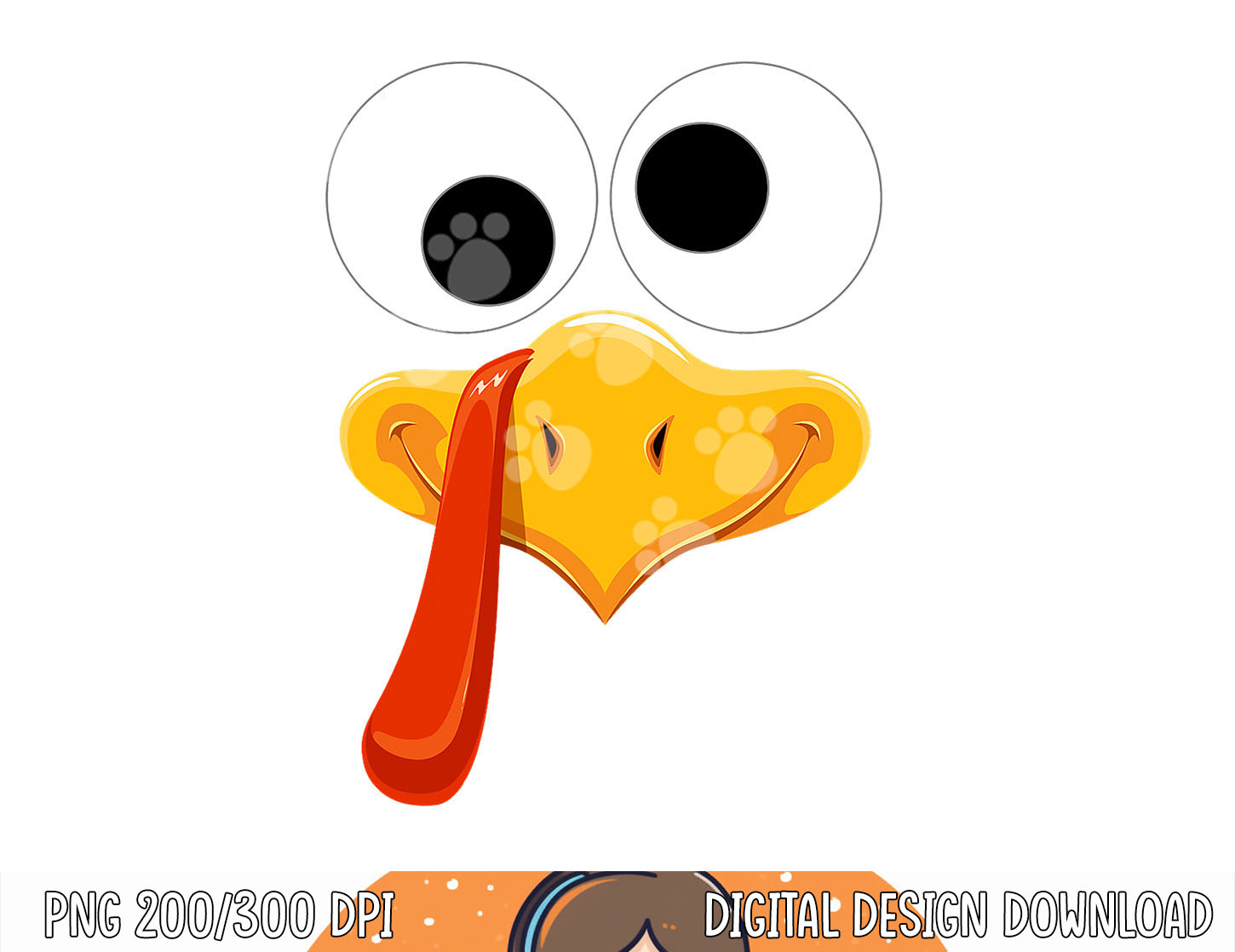 Turkey Face Thanksgiving Costume Family Outfits Matching Fun | Inspire ...