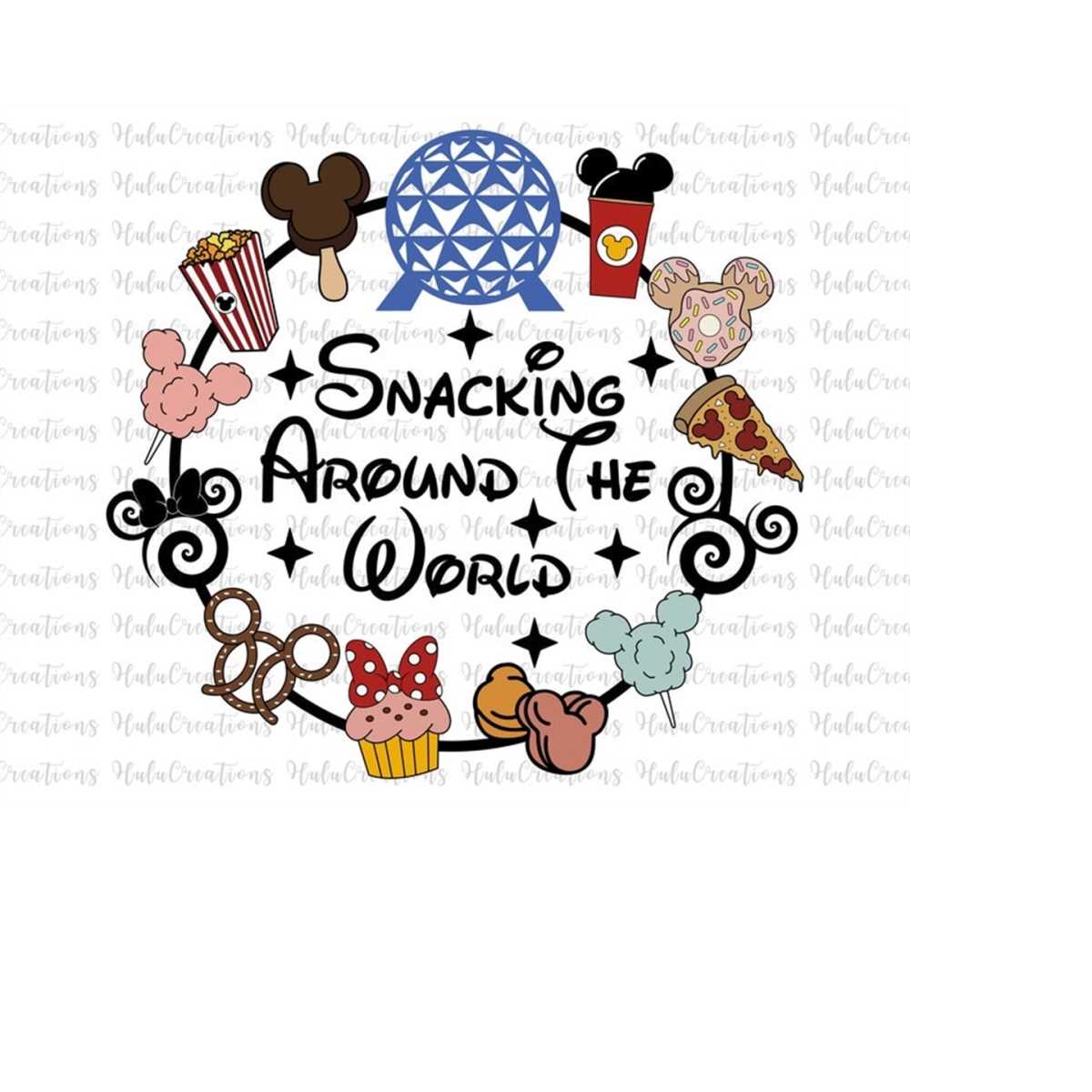 Snacking Around The World Svg, Drinks And Foods Svg, Family - Inspire ...