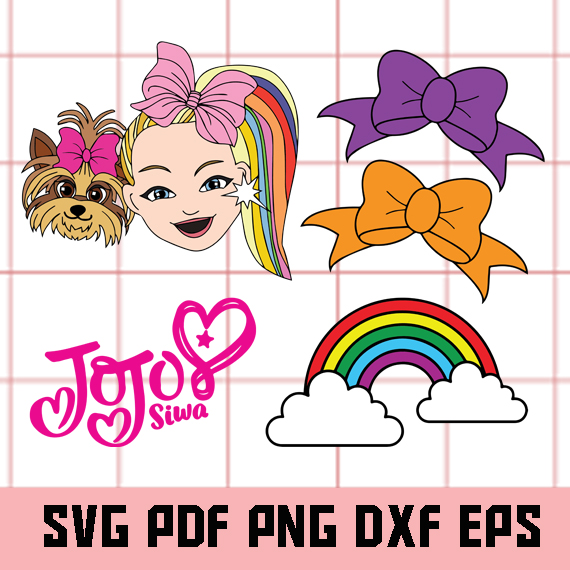 Jojo Siwa Svg, Jojo Siwa Clipart, Jojo Siwa png, Jojo Siwa e | Inspire ...