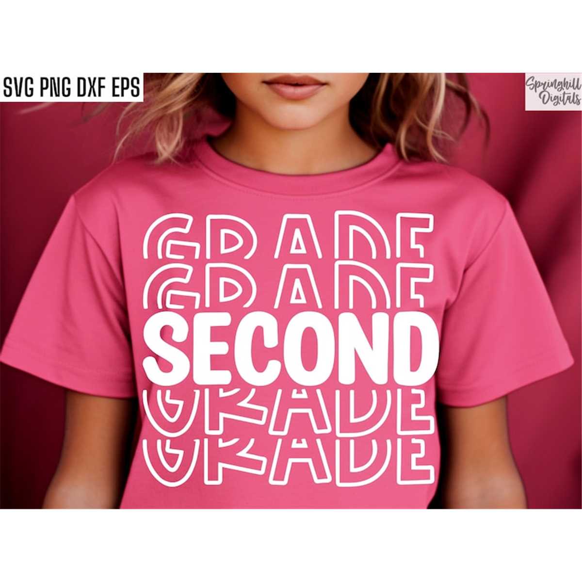 Second Grade Svgs | Back To School Shirt | First Day Of Scho - Inspire ...