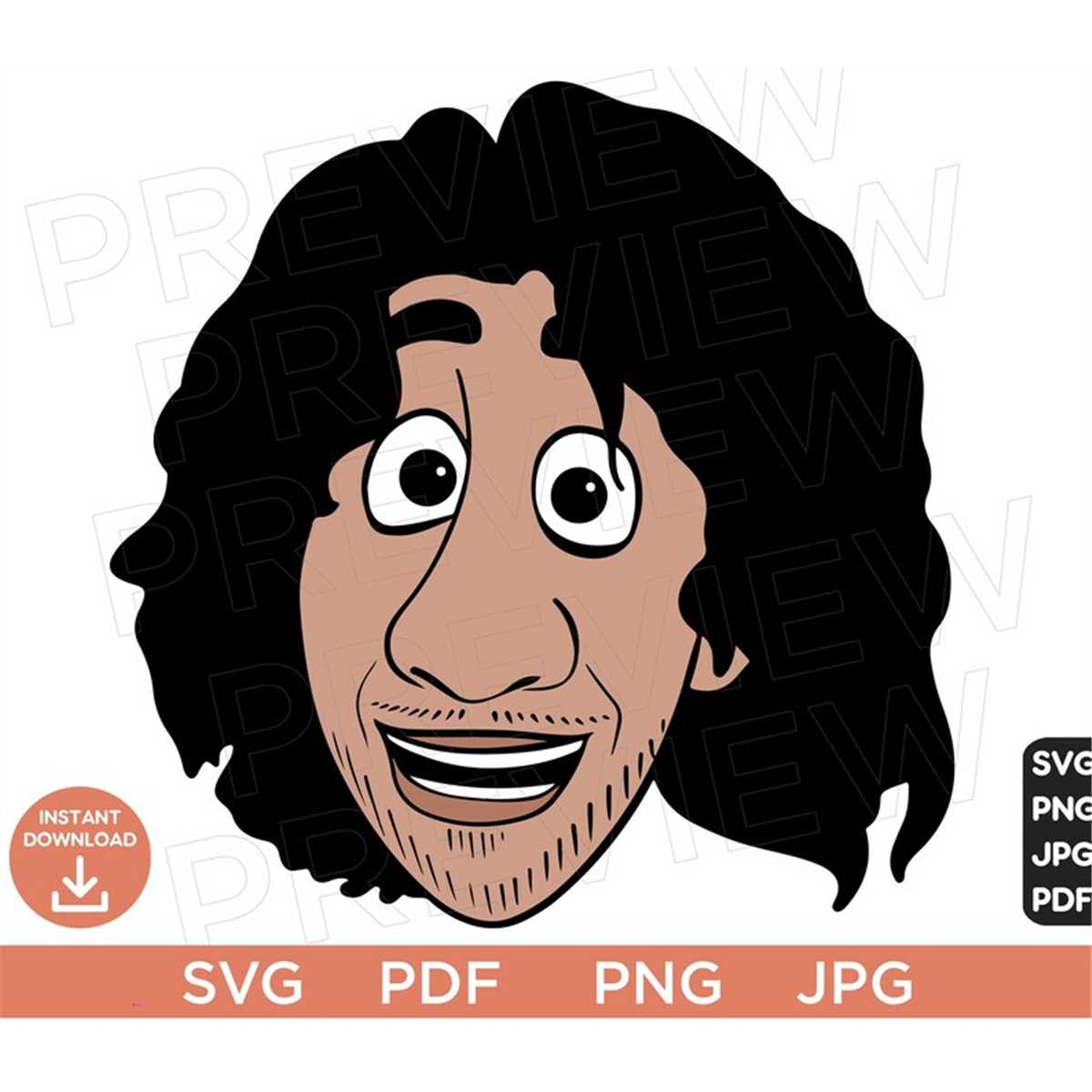 Encanto SVG Bruno svg png clipart SVG, We dont talk about Br | Inspire ...