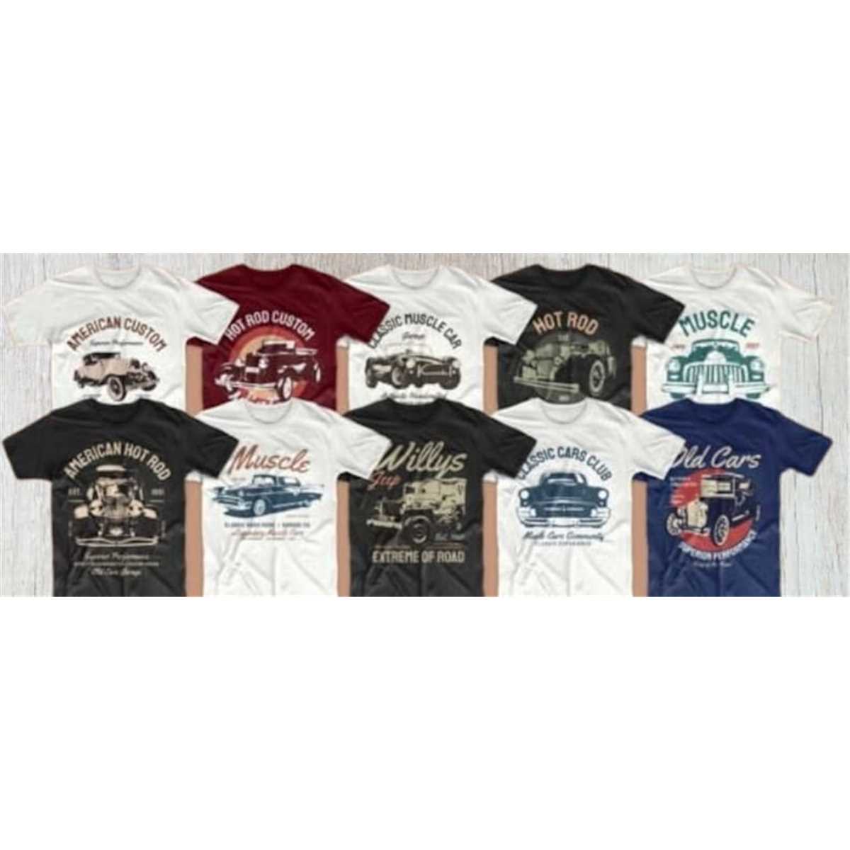 Vintage Car T-shirt Design Bundle Vector,Car Svg, Classic Ca | Inspire ...