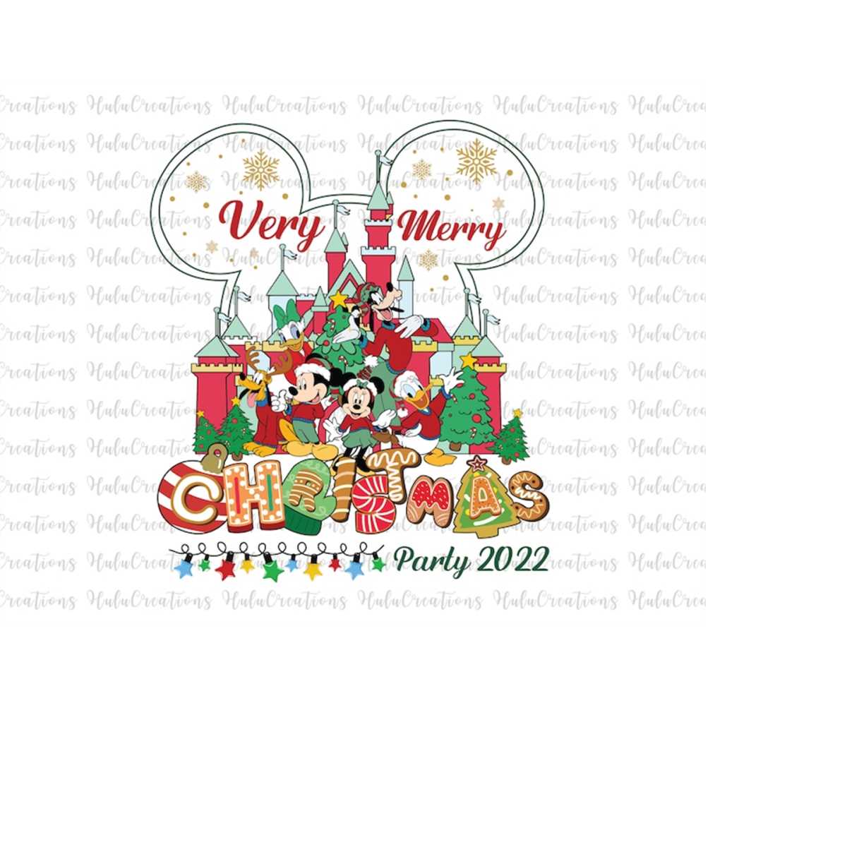 Very Merry Christmas Party Svg Png, Christmas Mouse And Frie - Inspire ...