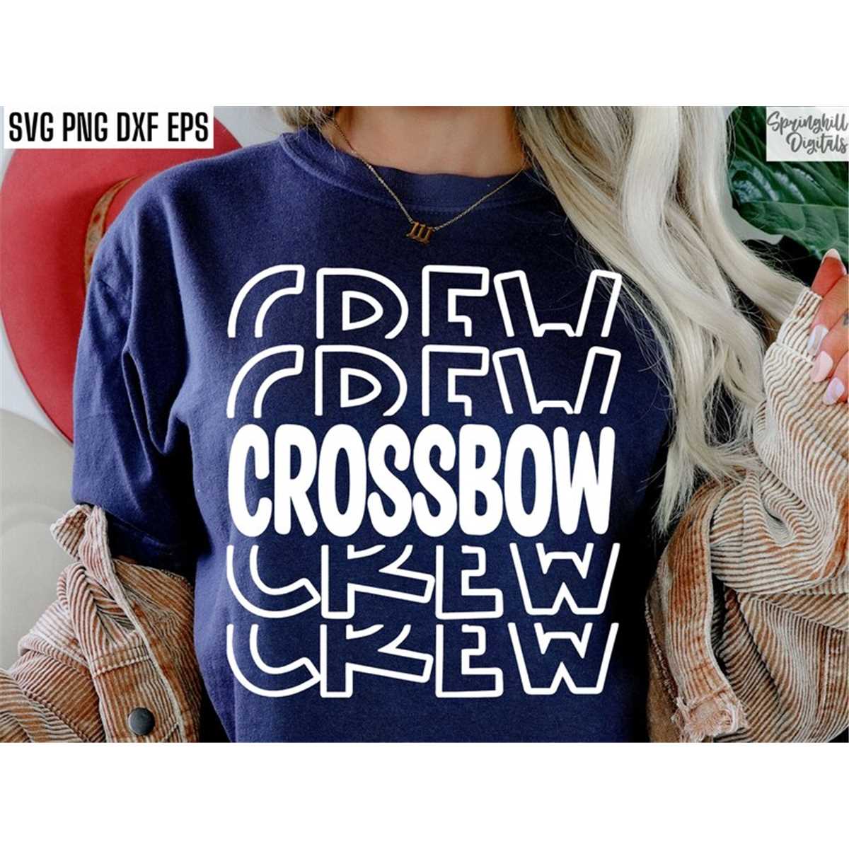 Crossbow Crew Svg | Bow and Arrow Pngs | Archery Tshirt Desi | Inspire ...