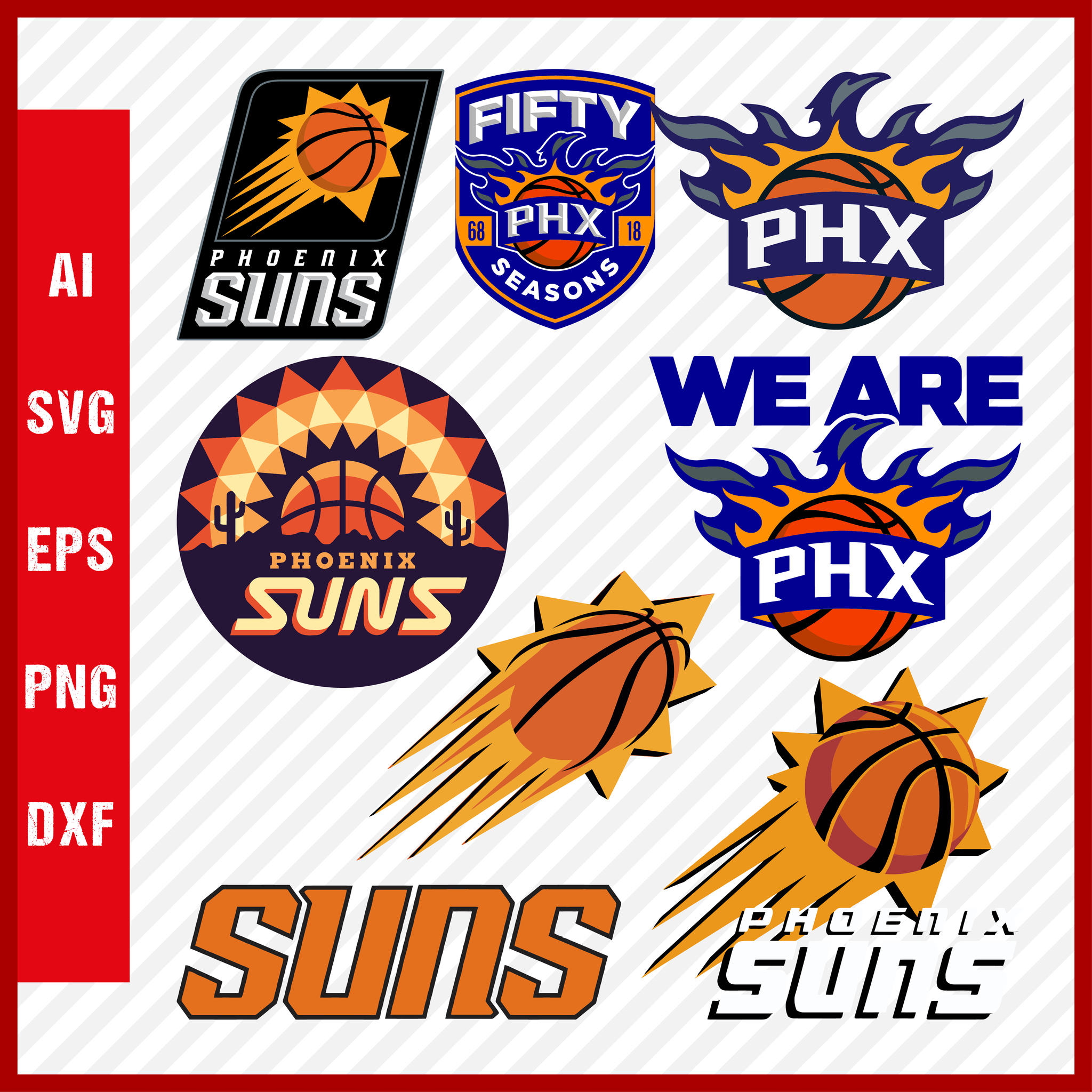Phoenix Suns Logo PNG, Phoenix Suns SVG, Phoenix Suns PNG, P | Inspire ...