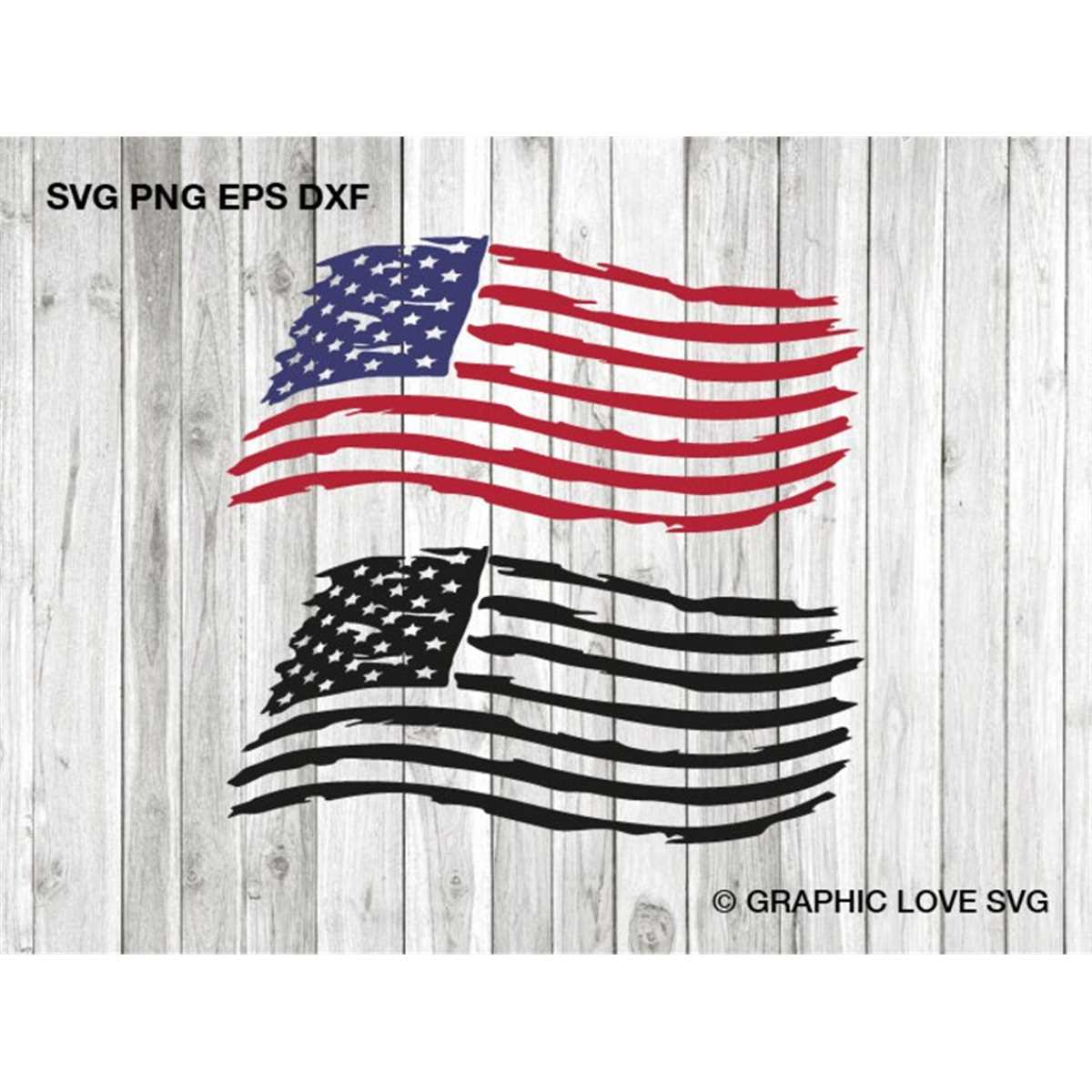 Distressed American Flag svg, Patriotic svg, US Flag, 4th of - Inspire ...