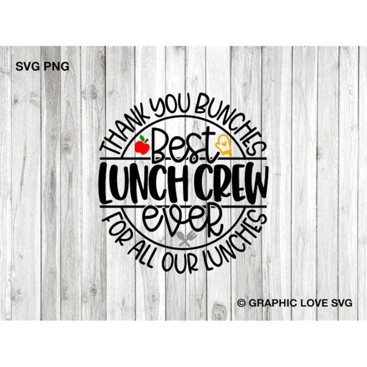 Lunch Crew Svg, Cafeteria Crew Appreciation Gift, School Lun - Inspire ...