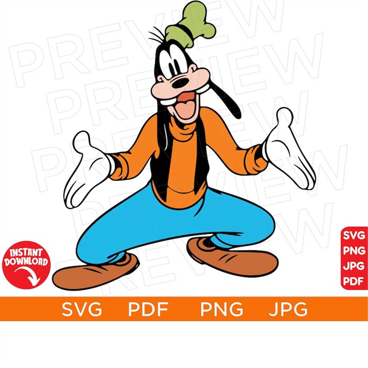 Goofy Vector Svg, Goofy Ears SVG Mouse png, Disneyland ears | Inspire ...