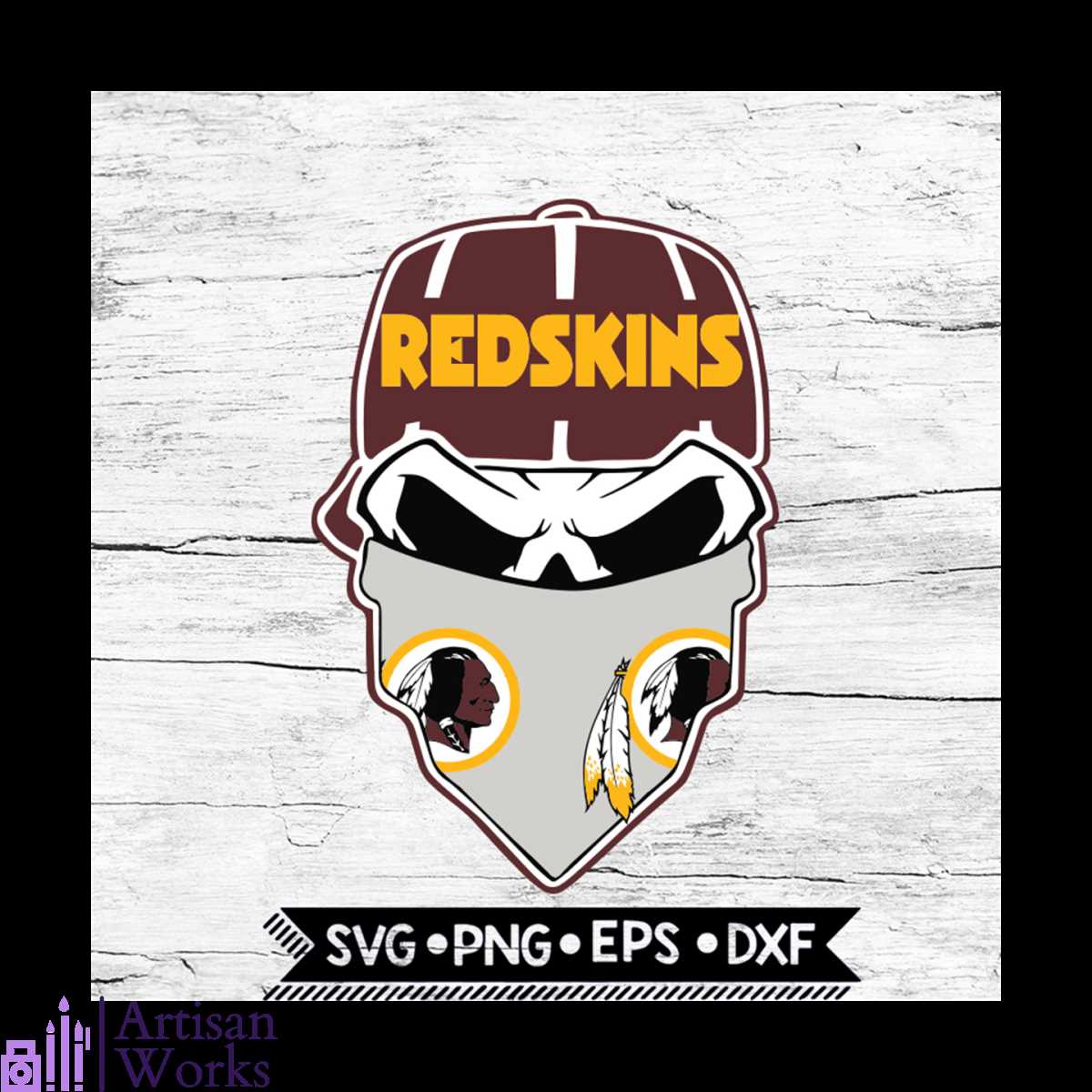 Washington Redskins Svg, NFL Svg, Skull Svg Files For Cricut | Inspire ...