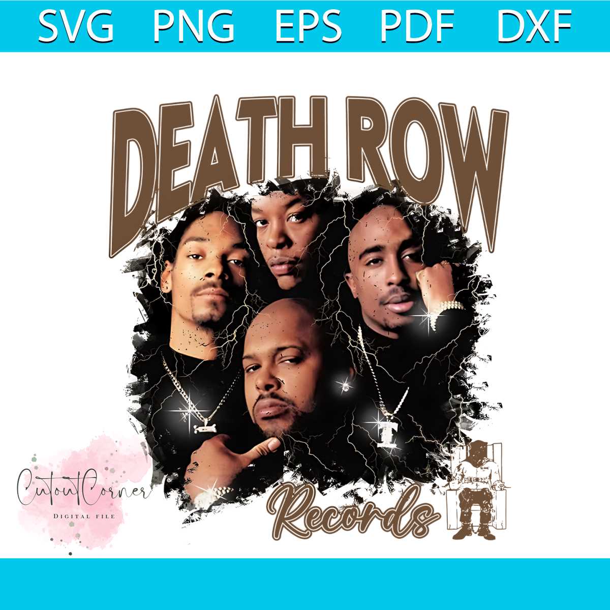 Death Row Records D O C Dr Dre Suge Knight n Dick Griffey PN | Inspire ...