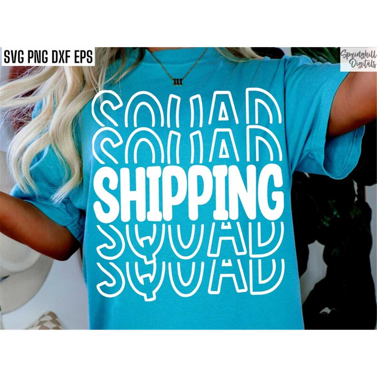 Shipping Squad Svg | Shipment Supervisor | Receiving Pngs | - Inspire ...