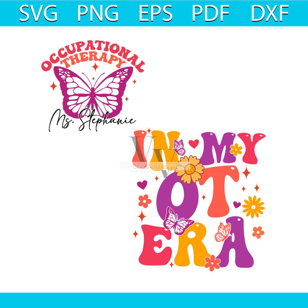 In My OT Era SVG Occupational Therapy SVG File For Cricut | Inspire Uplift