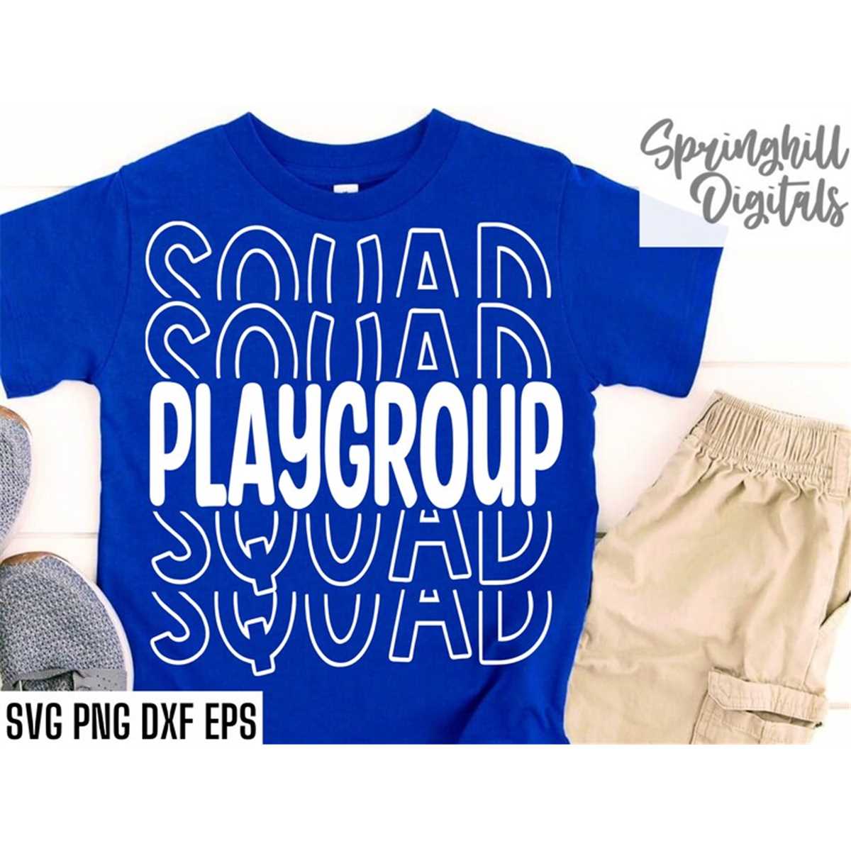 Playgroup Squad Svg | Childcare Worker Svgs | Daycare T-shir | Inspire ...