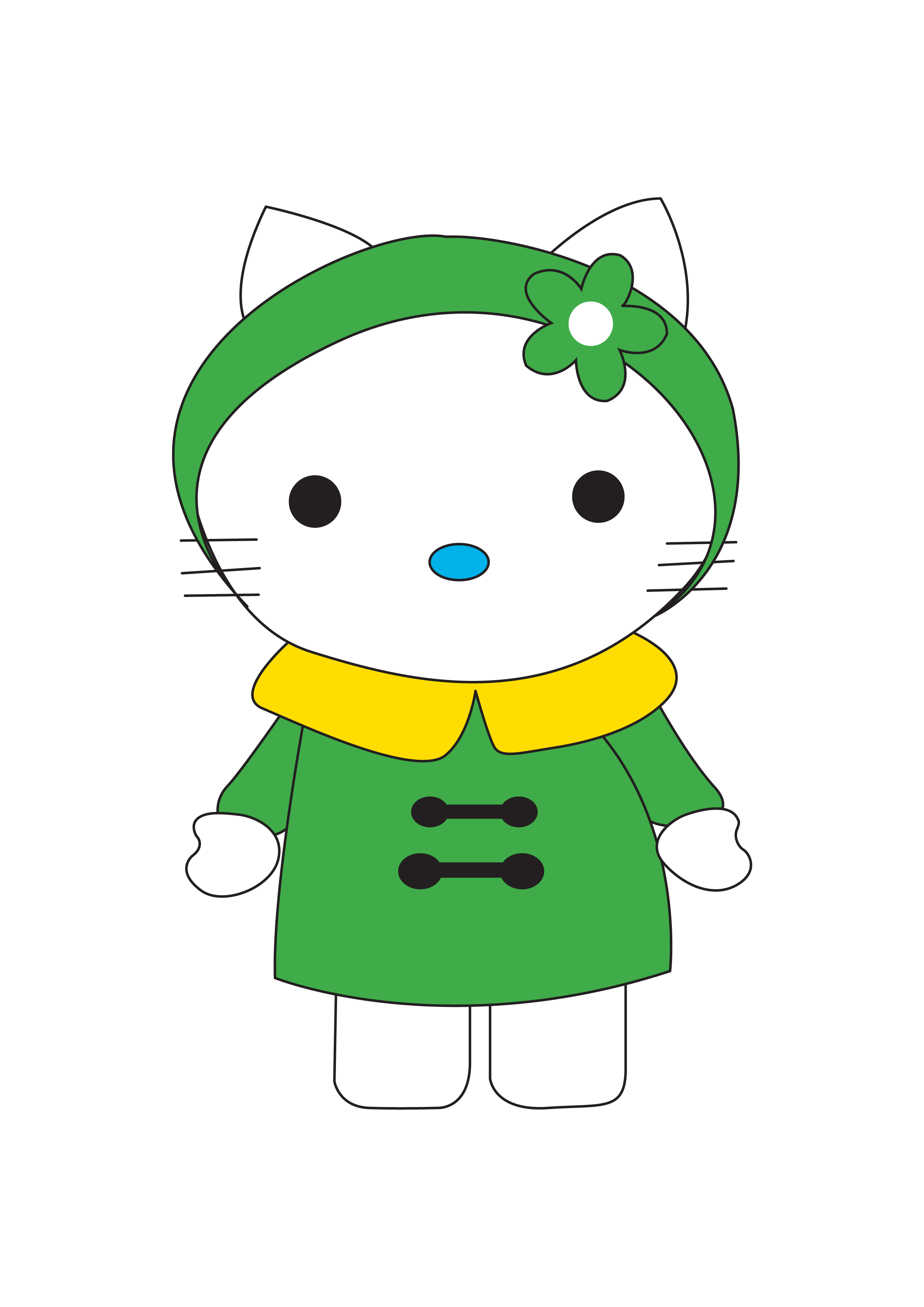Hello Kitty SVG, Hello Kitty PNG Transparent, Hello Kitty SV | Inspire ...