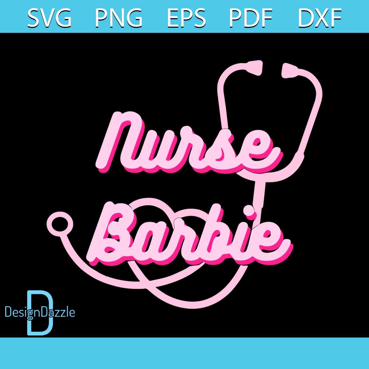Nurse Barbie Vintage Barbie Movie SVG Cutting Digital File - Inspire Uplift