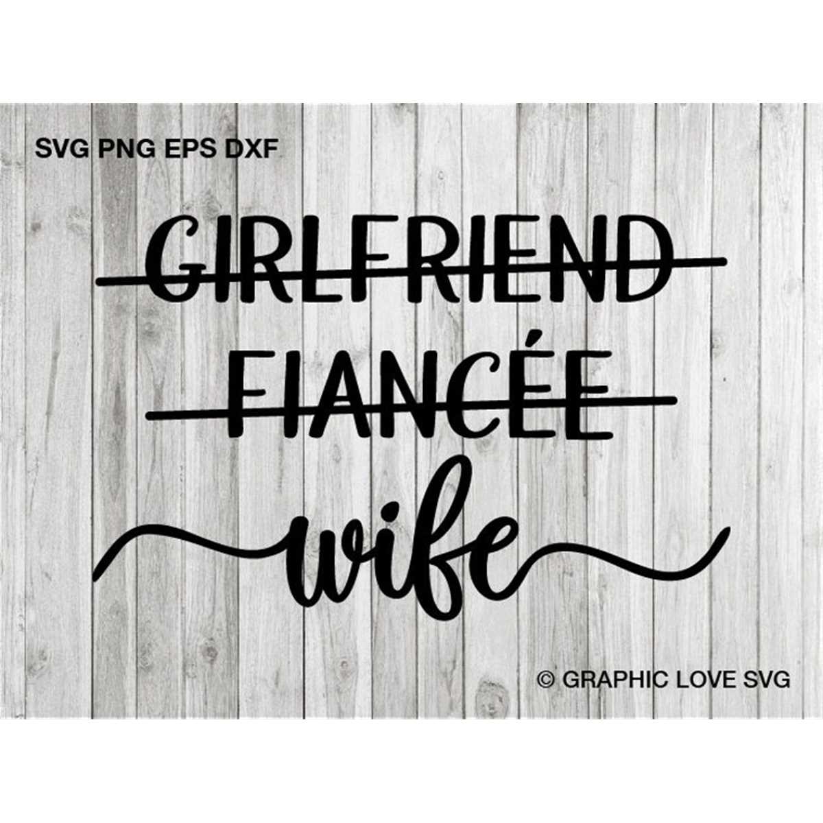 Girlfriend Fiance Wife SVG, Wife Svg, Fiancee Engagement, Ma | Inspire ...