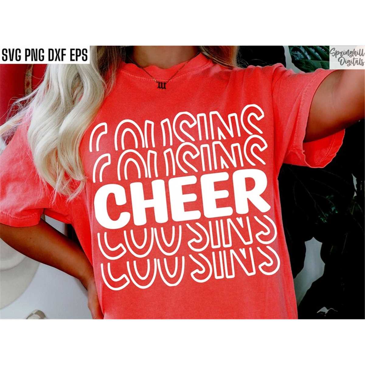 Cheer Cousins Svg | Cheerleading Family Pngs | Cheer Team Cu - Inspire ...