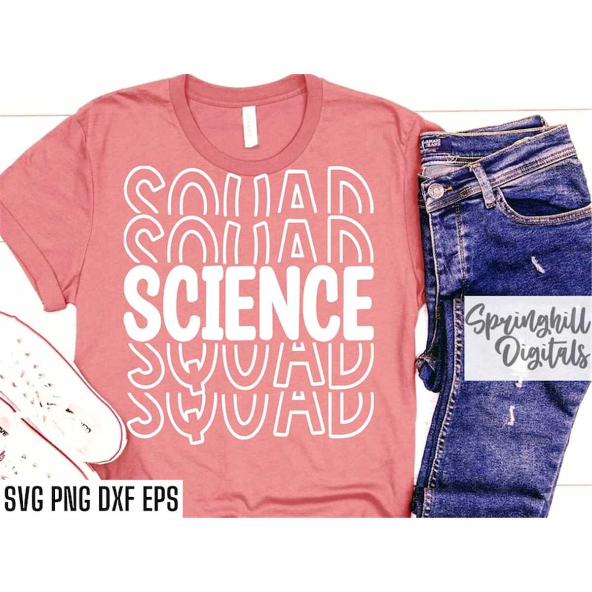 Science Squad Svgs | Back To School Shirt | Elementary Schoo | Inspire Uplift
