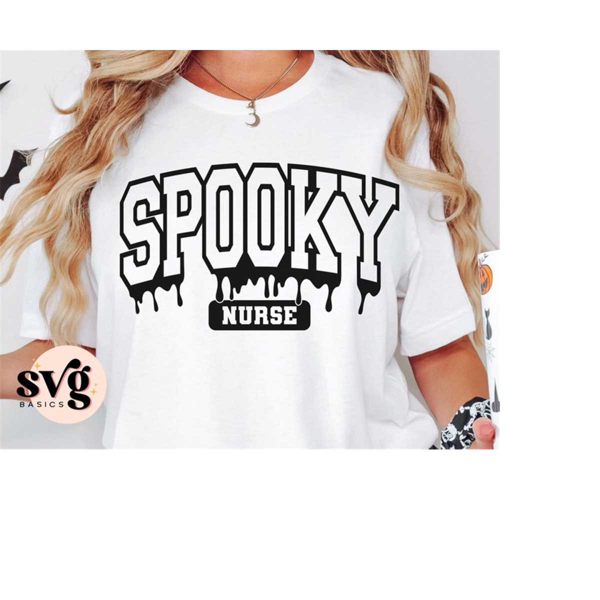 Spooky Nurse SVG PNG, Halloween Nurse Svg, Nurse Shirt, Vars | Inspire ...