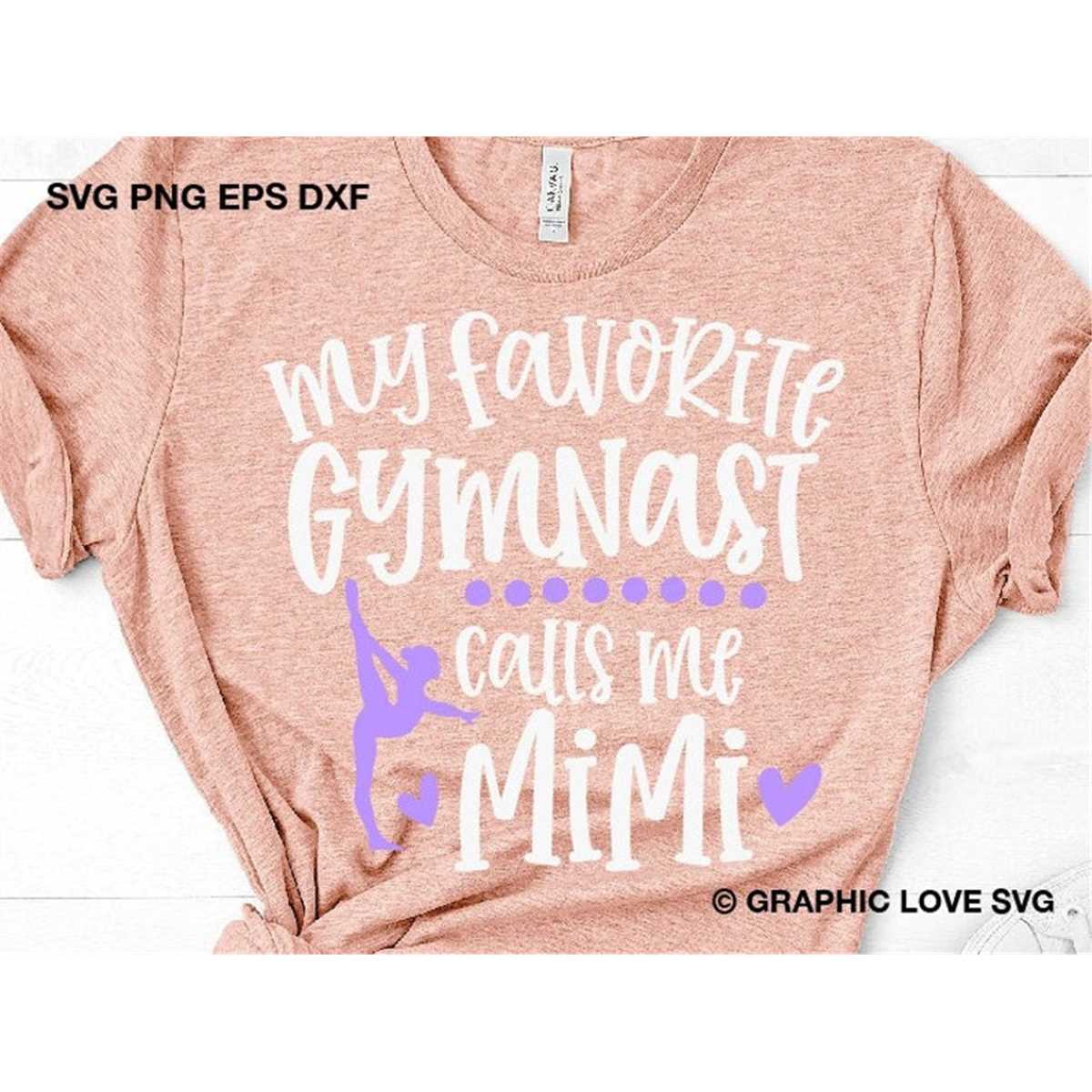 Gymnastics Mimi Svg, My Favorite Gymnast Calls Me Mimi Svg, - Inspire ...