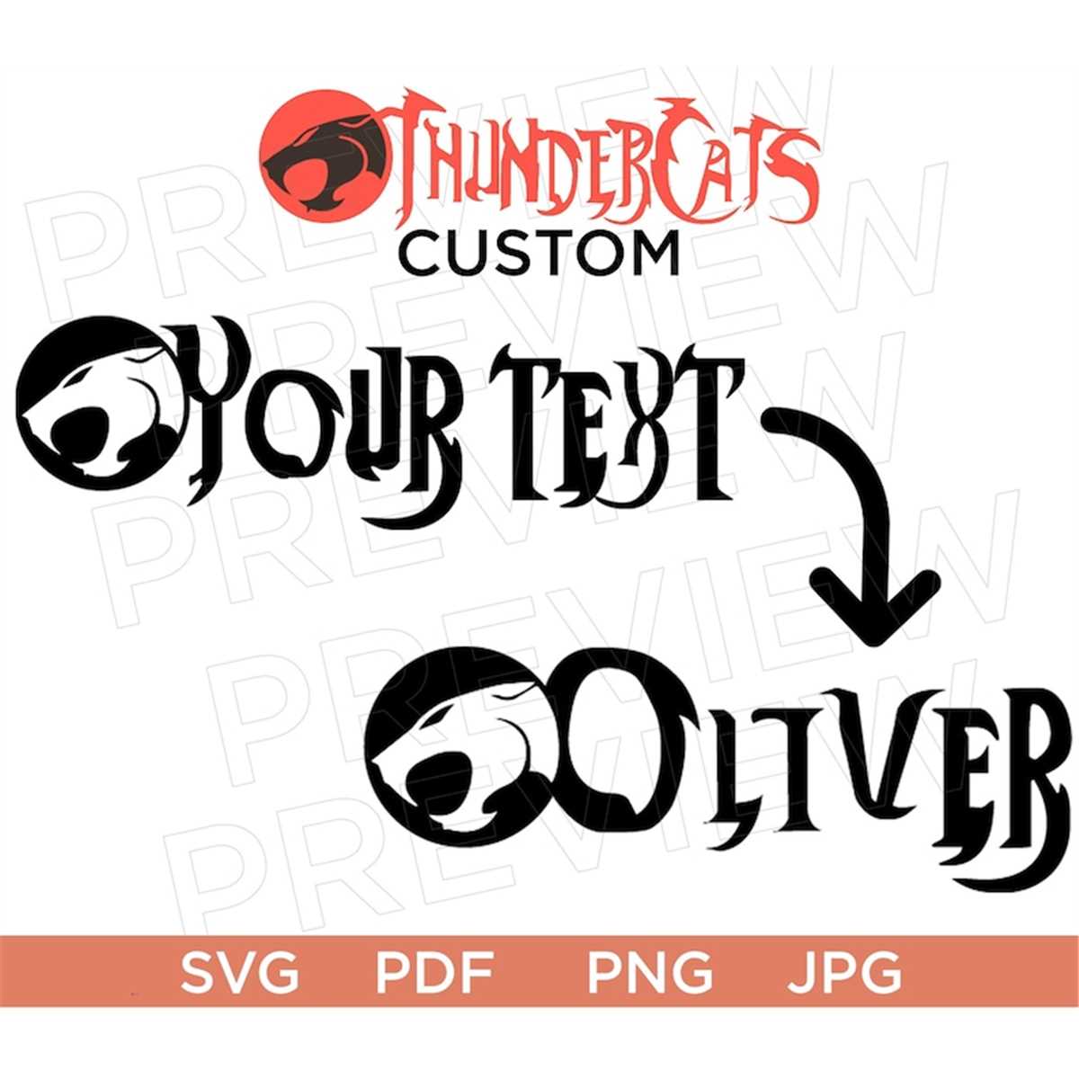 Custom Thundercats Digital Cut File, Thundercats SVG, Lion s | Inspire ...