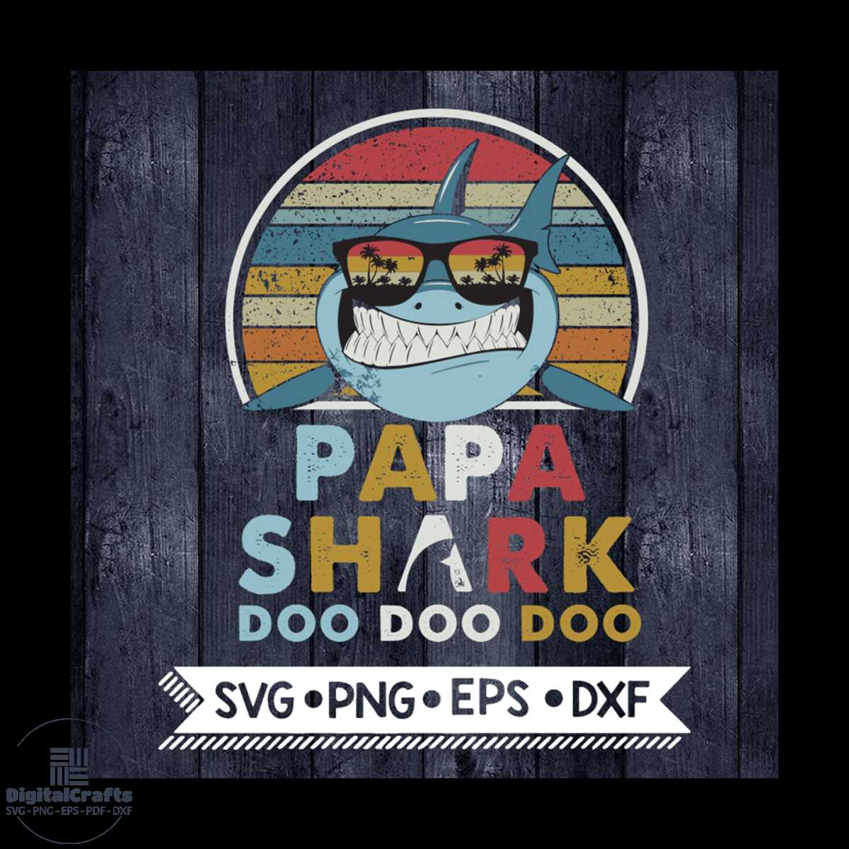 Papa shark Svg, Father day's, baby shark svg, cricut file sv | Inspire ...