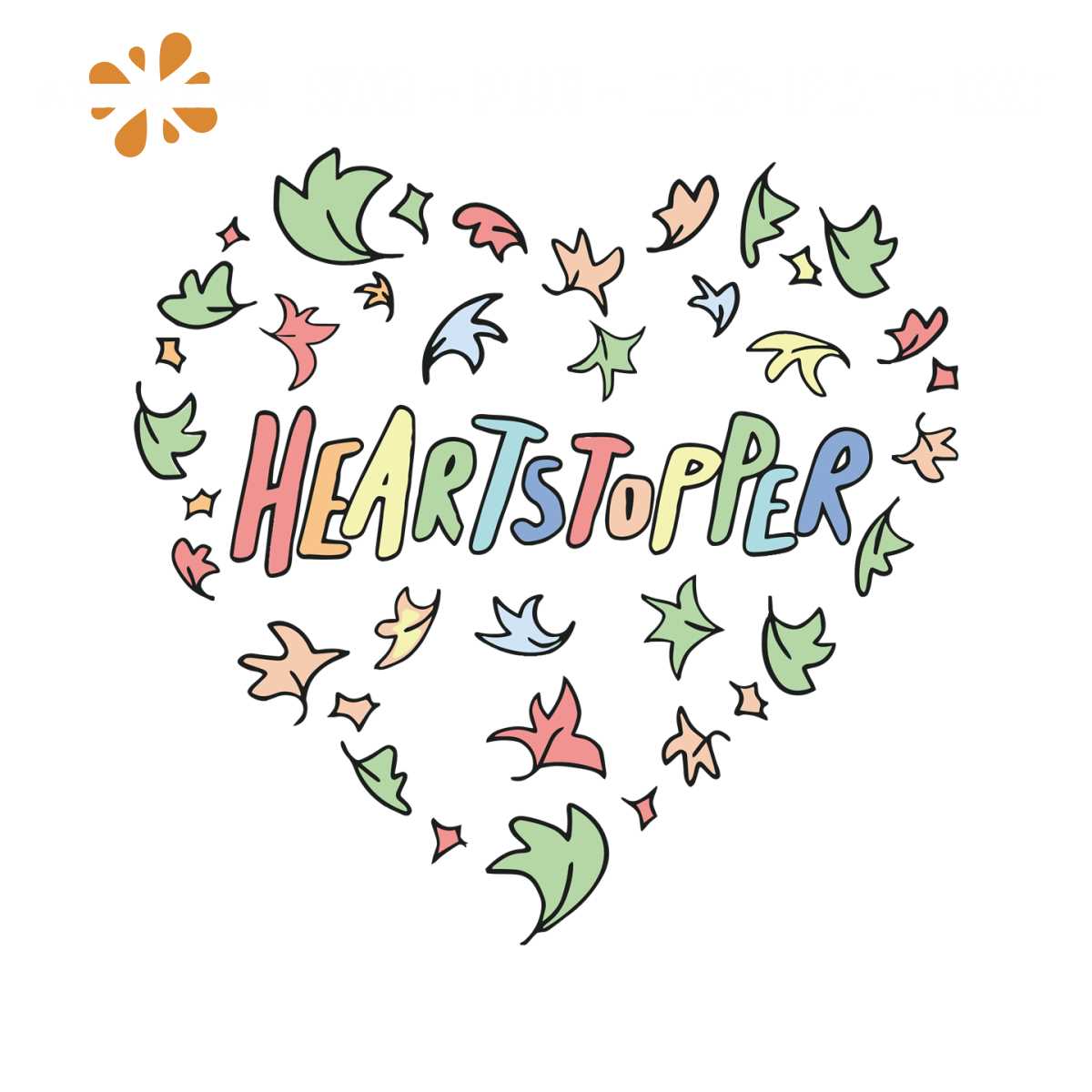 Heartstopper Leaves SVG Heartstopper LGBTQ SVG Download | Inspire Uplift
