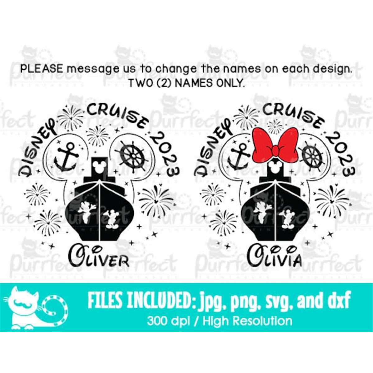 Family Friends Girls Cruise 2023, CUSTOM Name Mouse Cruise 2 - Inspire ...