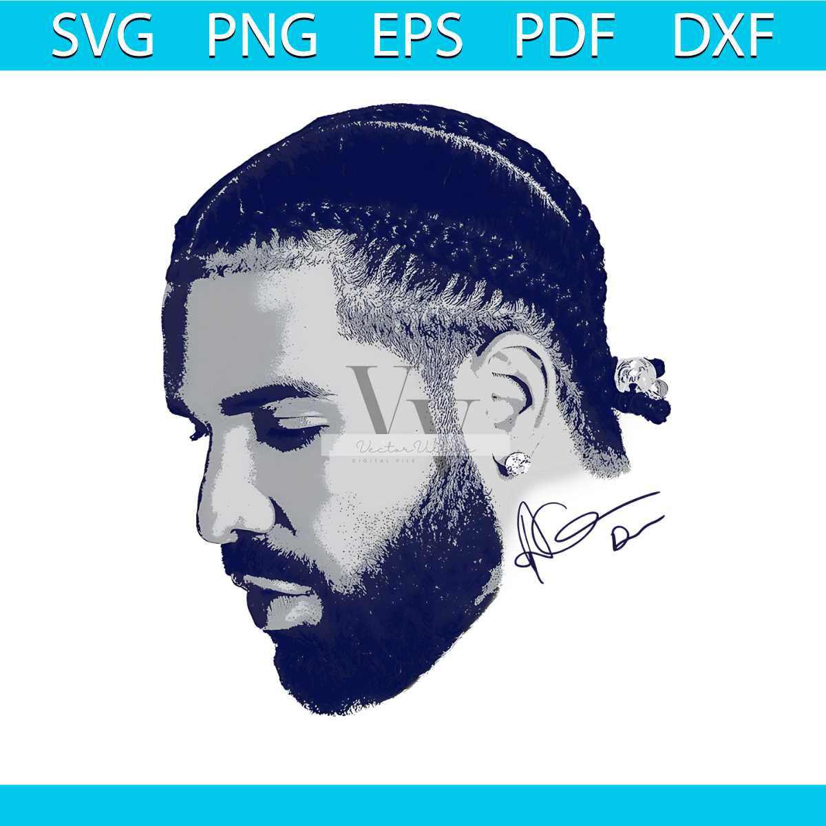 Drake Hip Hop Graphic SVG Drake Tour 2023 SVG Digital File - Inspire Uplift