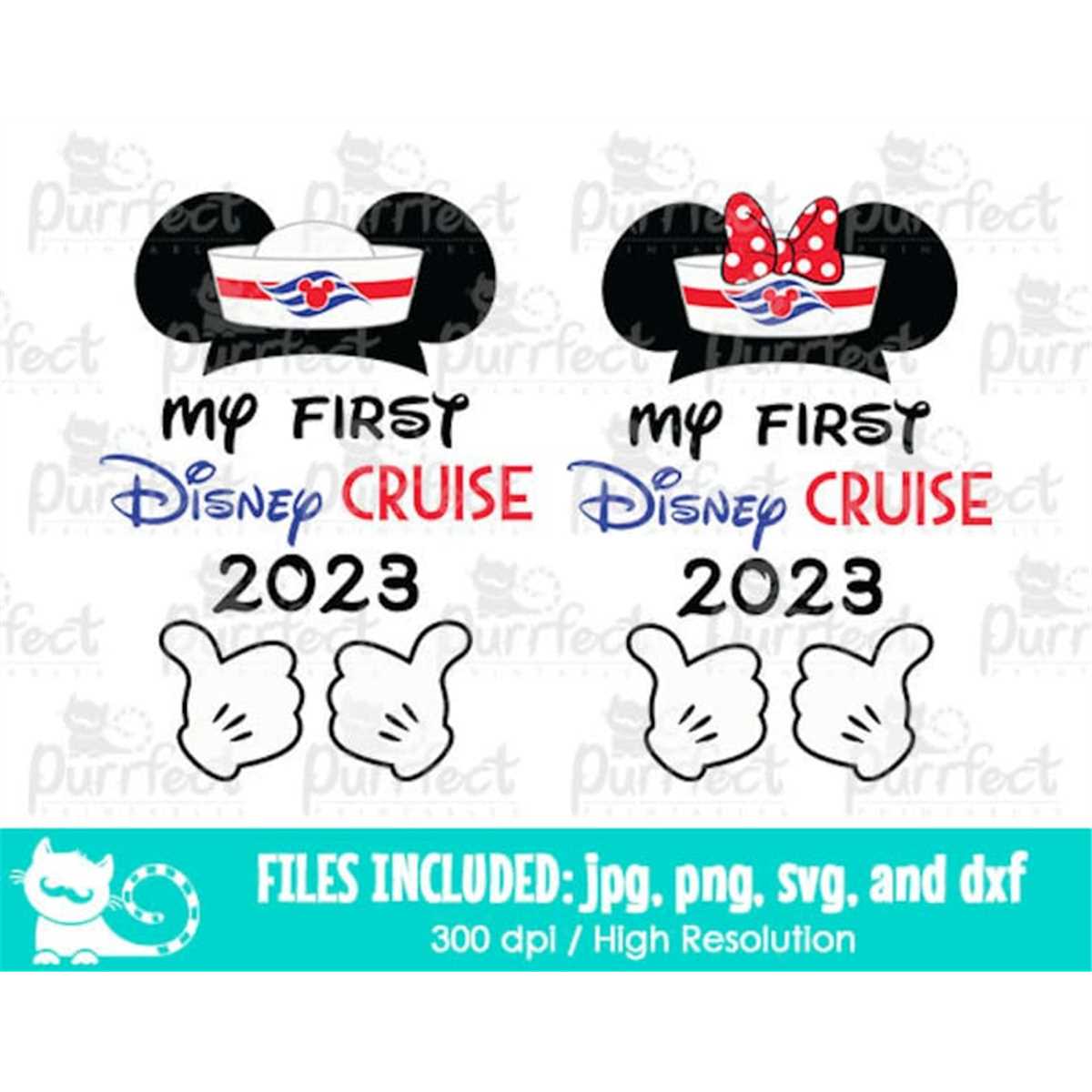 Family Cruise 2023 Design, BUNDLE My First Mouse Cruise 2023 | Inspire ...