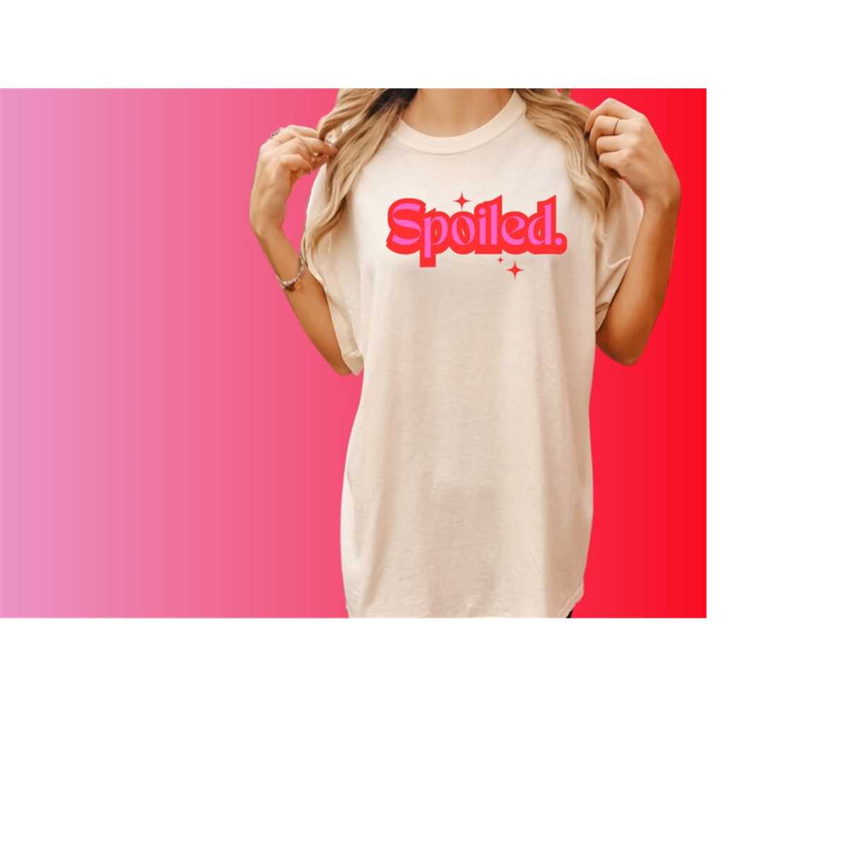 Retro Png Download, Spoiled Png, Digital Download, Pink Font | Inspire ...