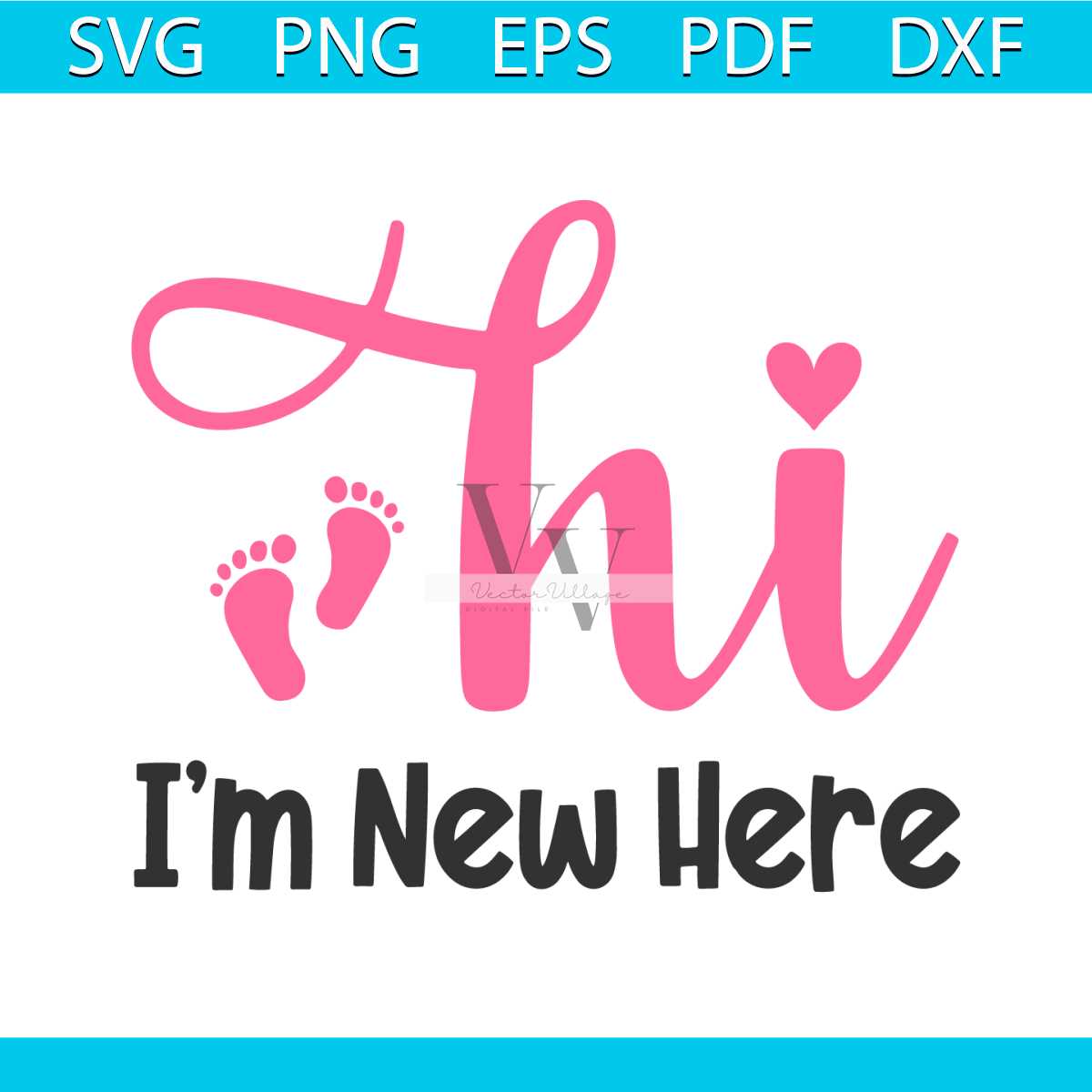 Im New Here Svg | Inspire Uplift