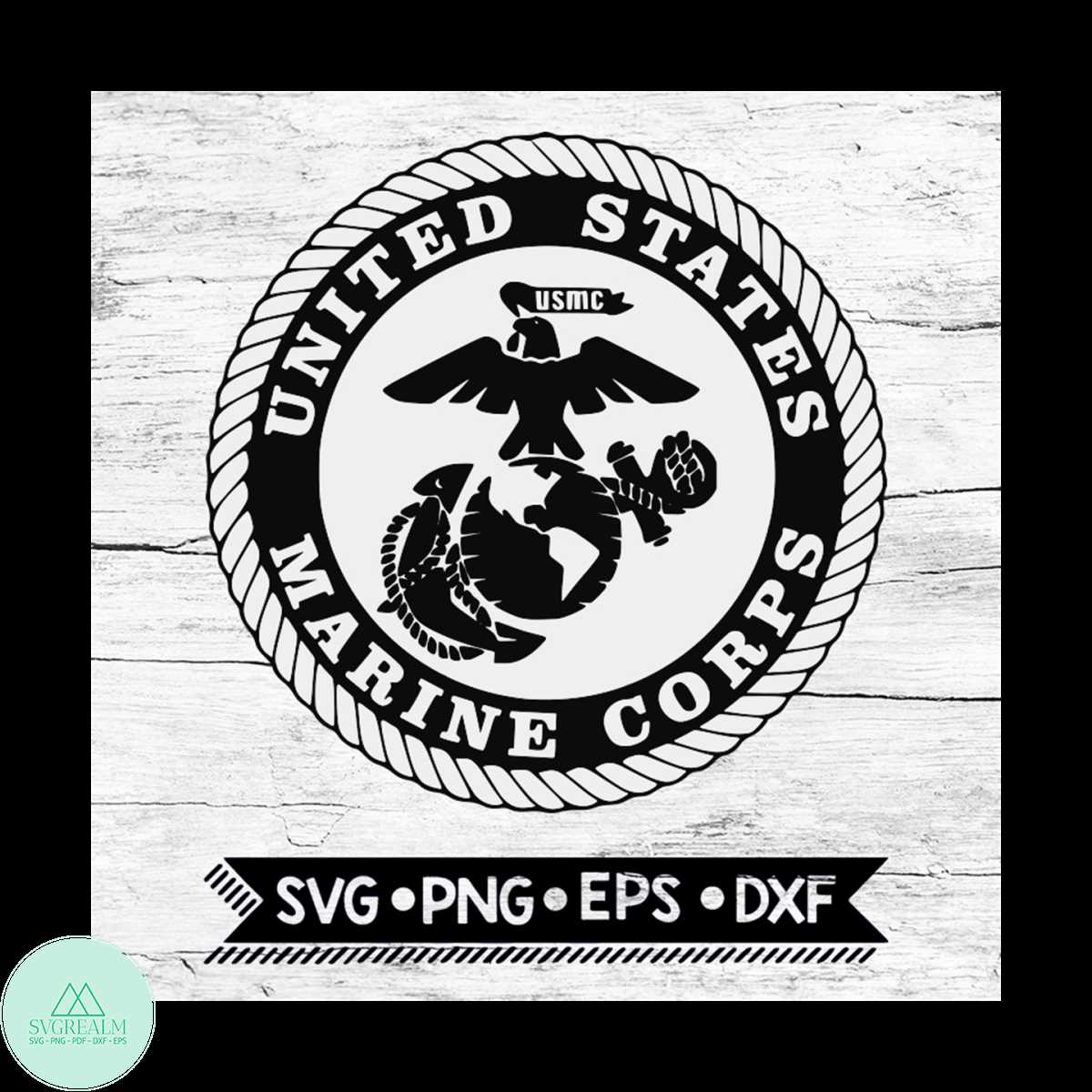 Marine logo SVG, Marine Emblem SVG,, Compatible with all Cut | Inspire ...
