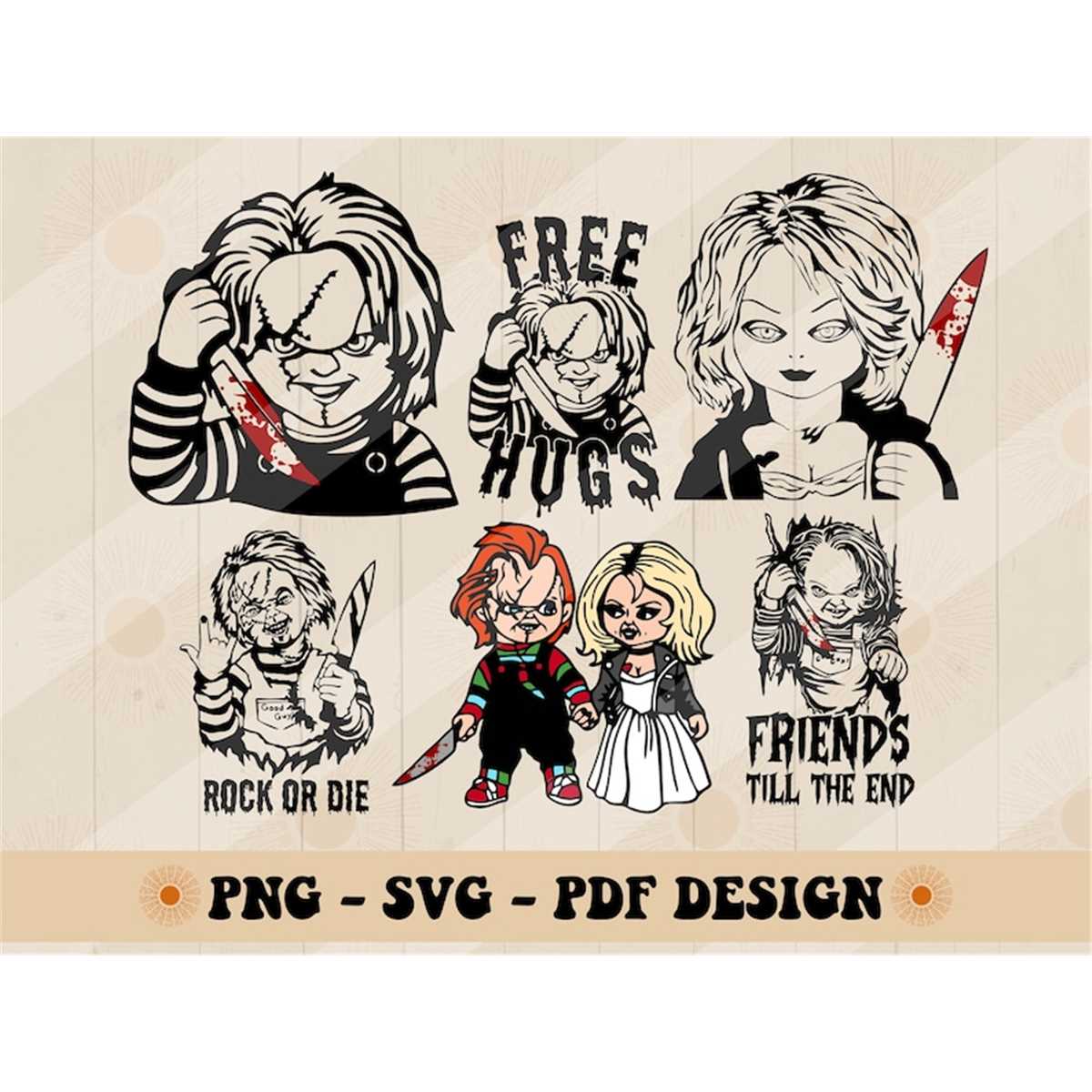 Chucky Svg, Chucky png bundle, Horror Svg Bundle, Halloween | Inspire ...