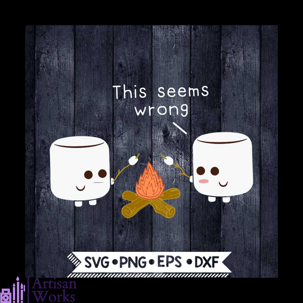 Roasted Marshmallow Svg | Inspire Uplift