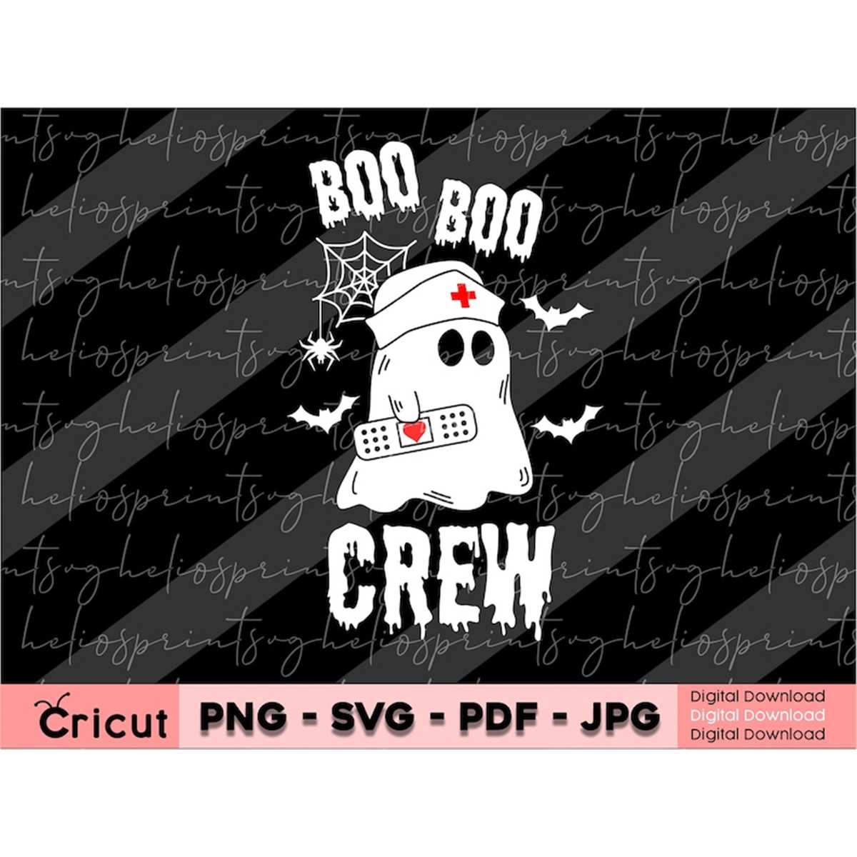 Boo Boo Crew SVG, Halloween Shirt SVG, Halloween Sublimation - Inspire ...