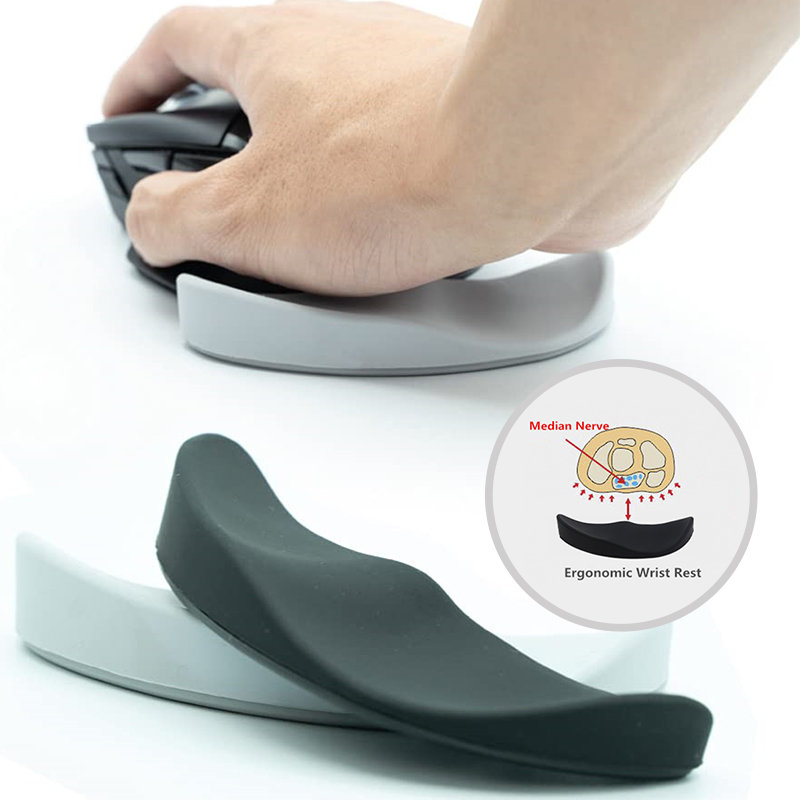 Ergonomic Mouse Wrist Rest Mouse Pads Silicon Gel Non-Slip S | Inspire ...