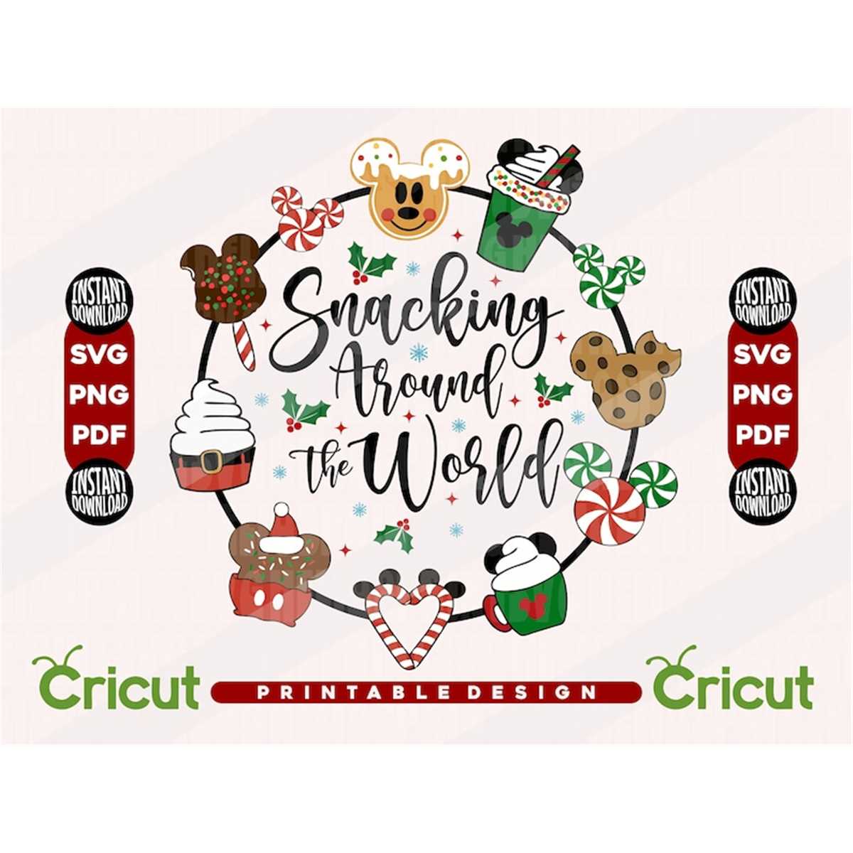 Snacking Around The World Svg, Carnival Food Svg, Family Vac | Inspire ...