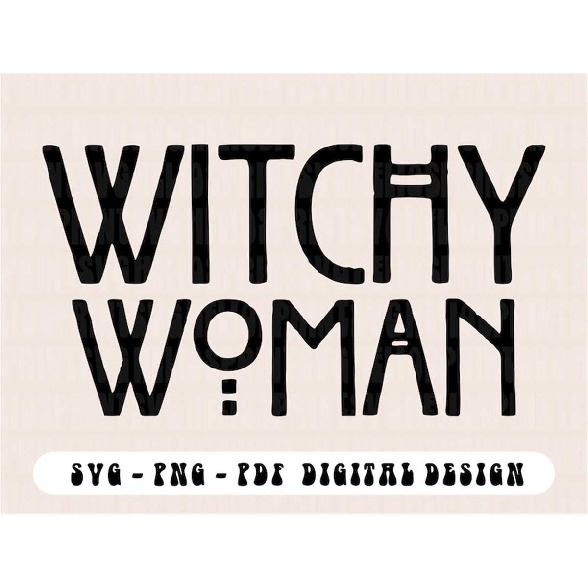 Witchy Woman SVG, Halloween Mom SVG, Spooky SVG, Magic Items | Inspire ...
