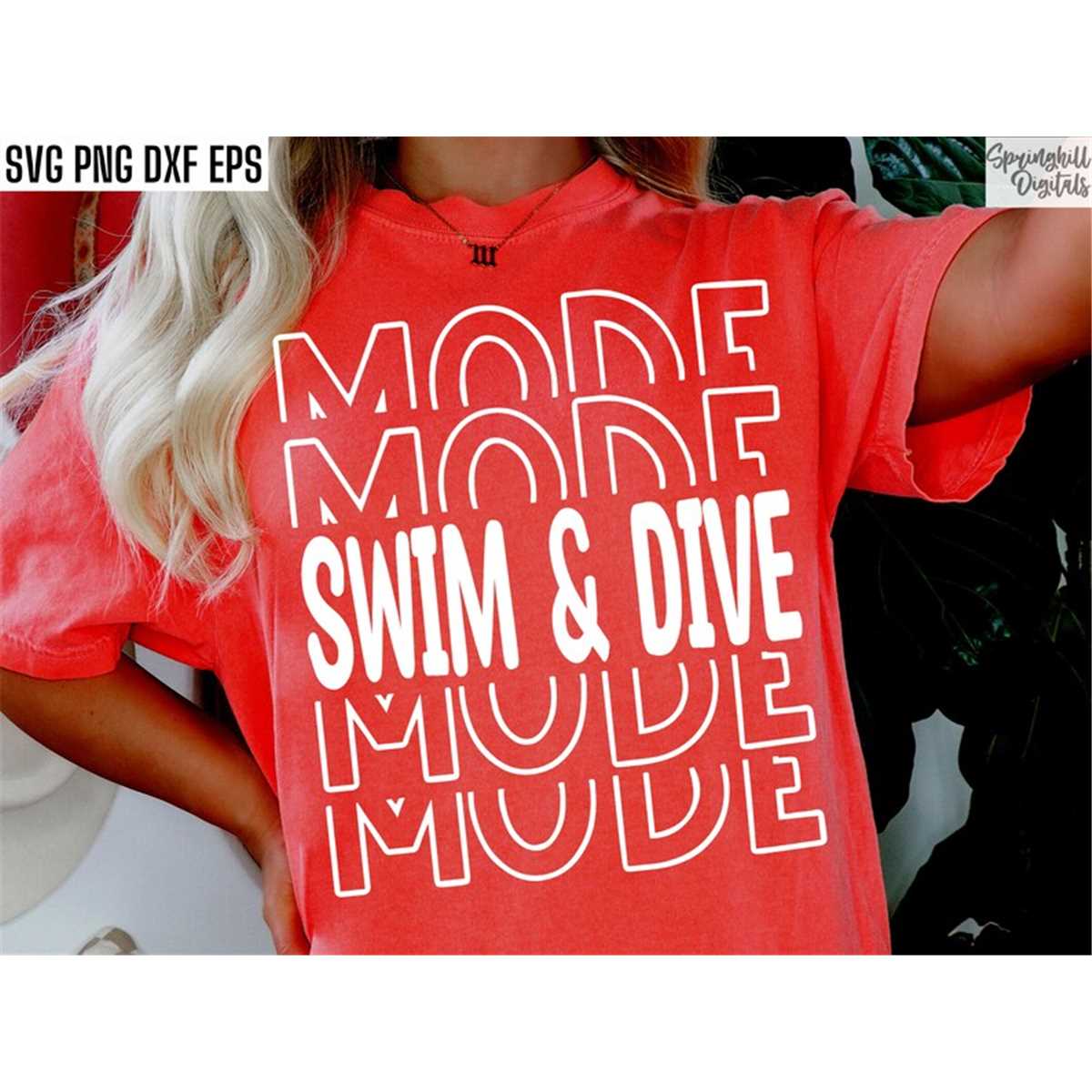 Swim and Dive Mode | Swim Team Svgs | Swimmer Pngs | High Sc | Inspire ...