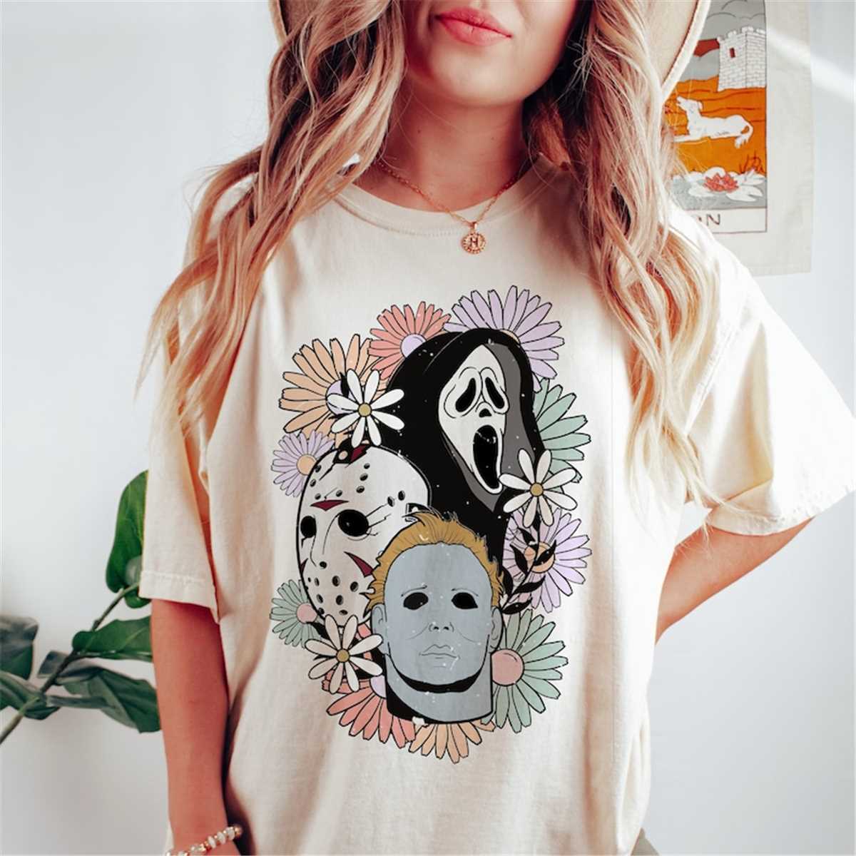 Horror movie Halloween Scream Jason Spooky Shirt Design PNG, | Inspire ...