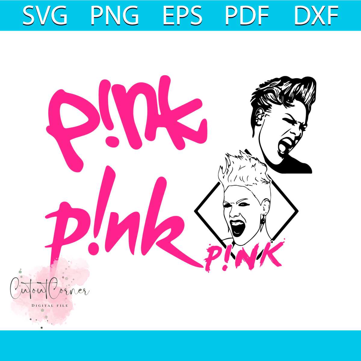 Pink Summer Carnival SVG Pink Singer World Tour SVG Bundle - Inspire Uplift