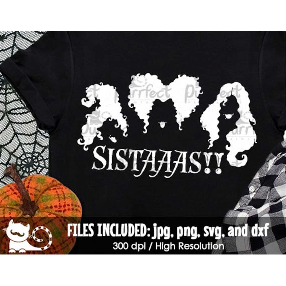 Hocus Pocus, Sistaaas SVG, Hocus Pocus SVG, Halloween Witche | Inspire ...