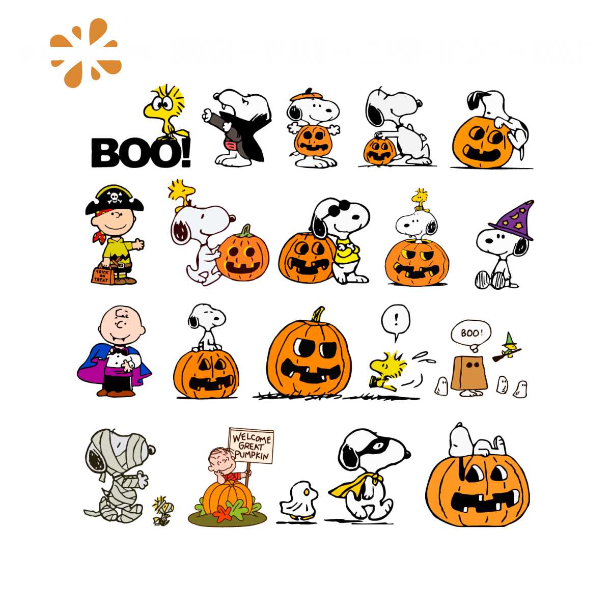 Vintage Horror Snoopy PeaNuts Halloween SVG Bundle | Inspire Uplift