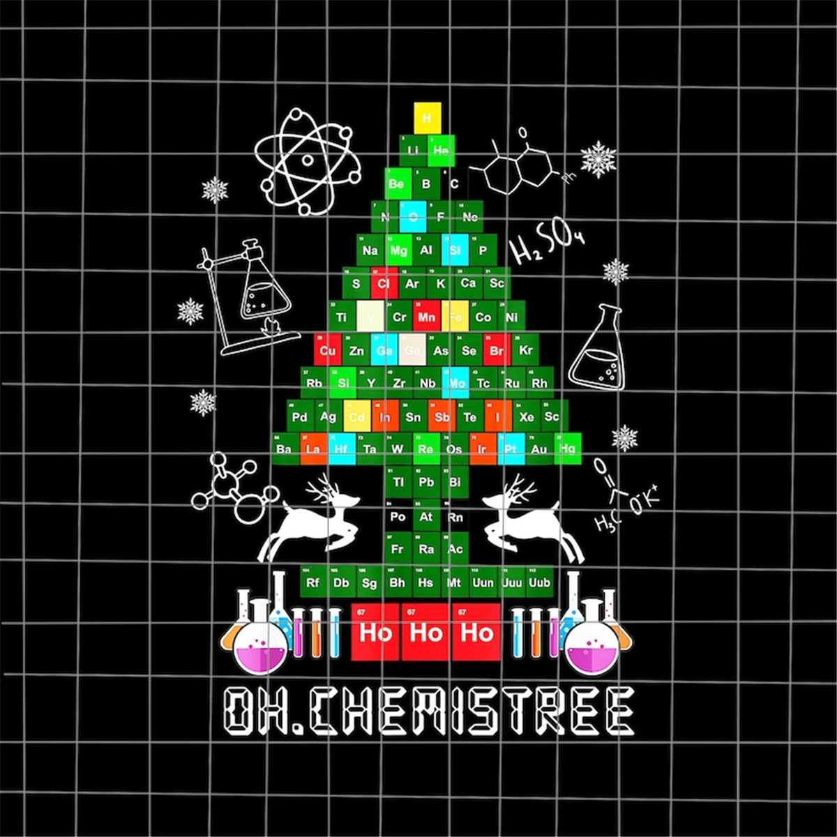 Oh Chemistree Png, Science Tree Christmas Png, Chemistry Tre | Inspire ...